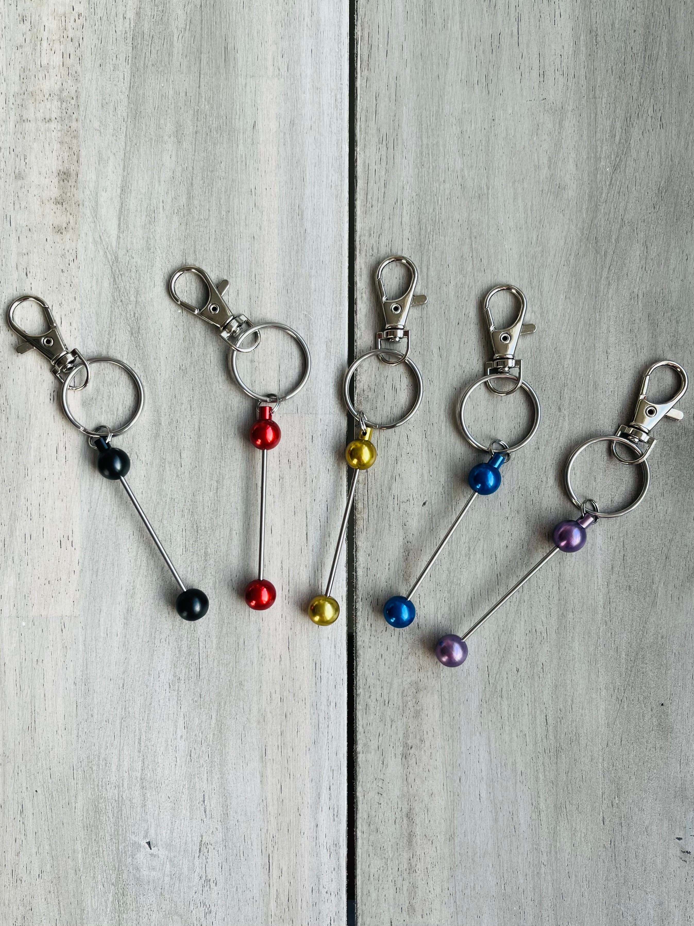 Short Stuff Bead-able Keychain – Plaid Bow Co